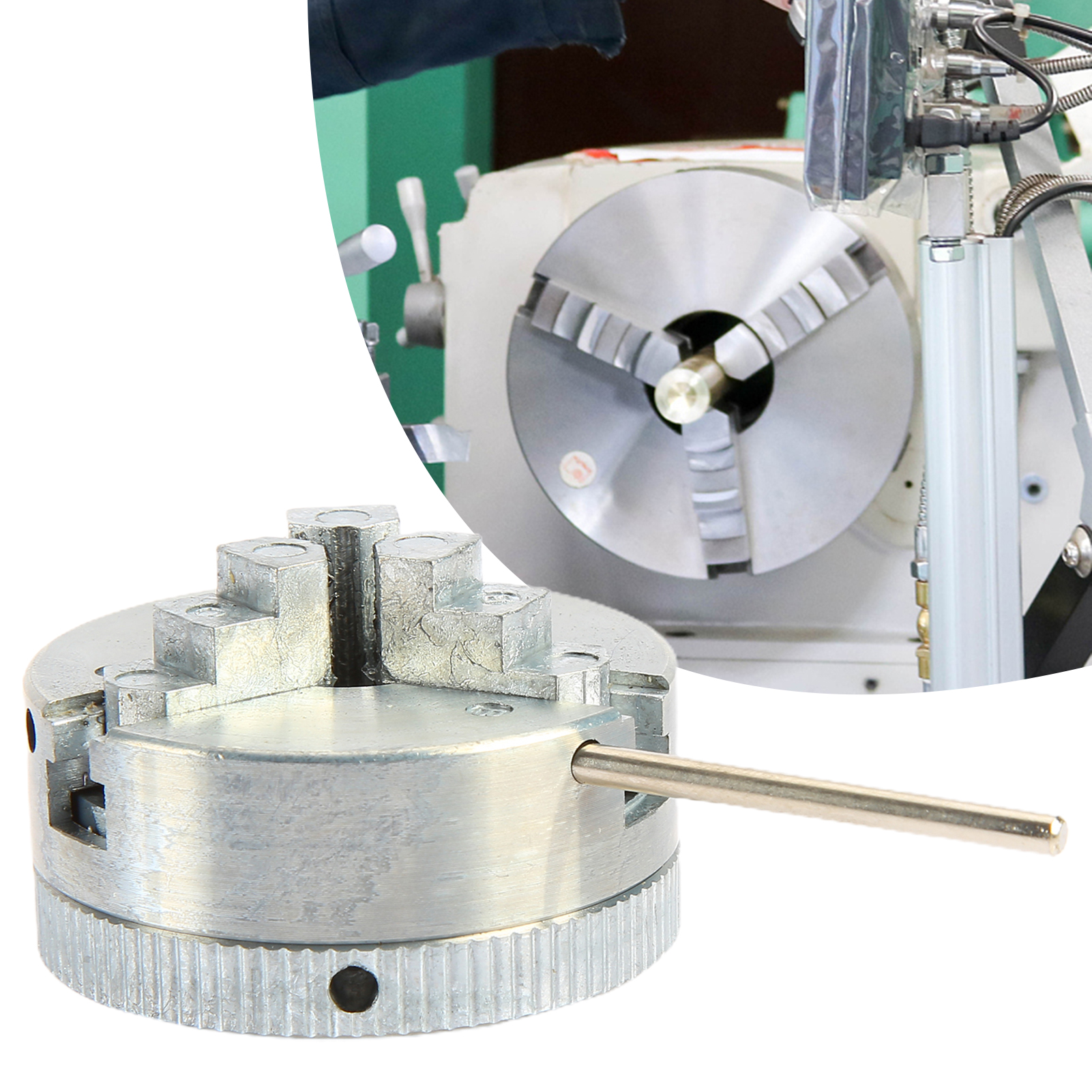 SPRING PARK Z011 Zinc Alloy 3-Jaw Drill Chuck Clamping Tools for Mini ...