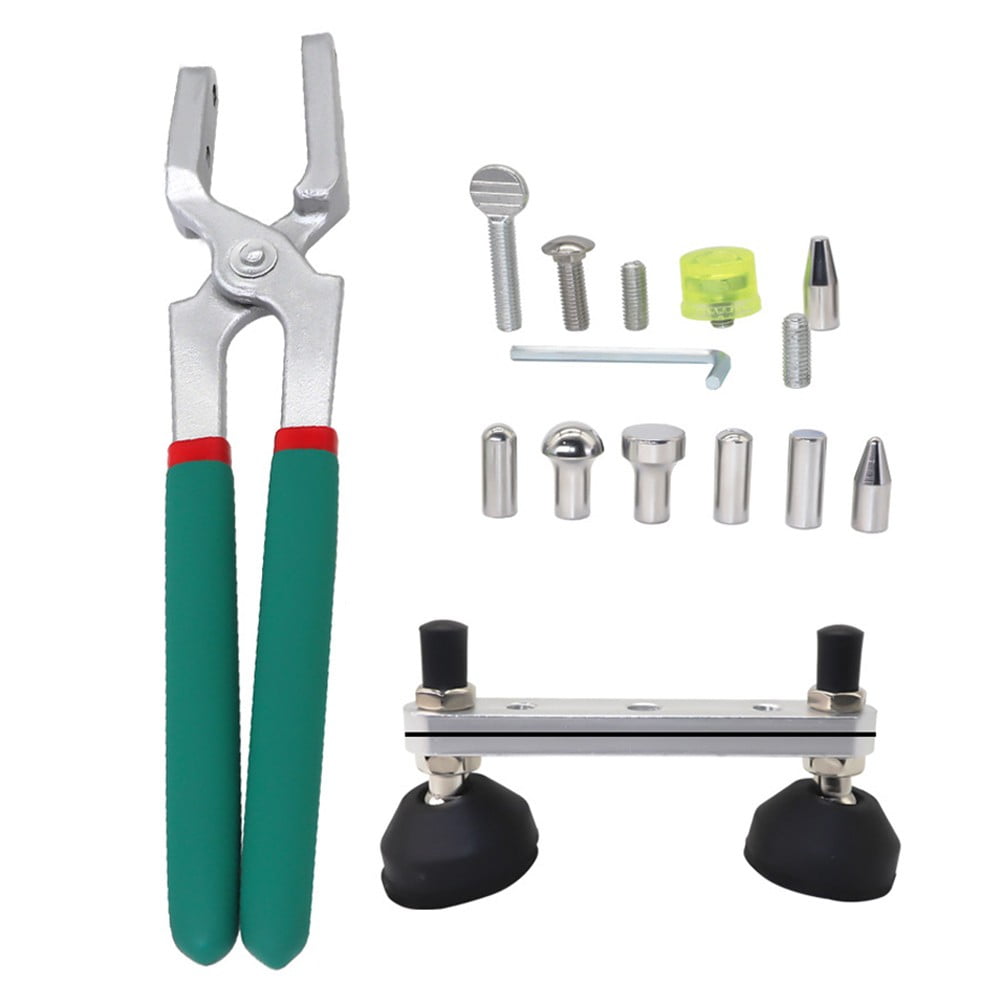 SPRING Paintless Dent Repair Pliers ToolsCar Door Fender Panel Crimp ...