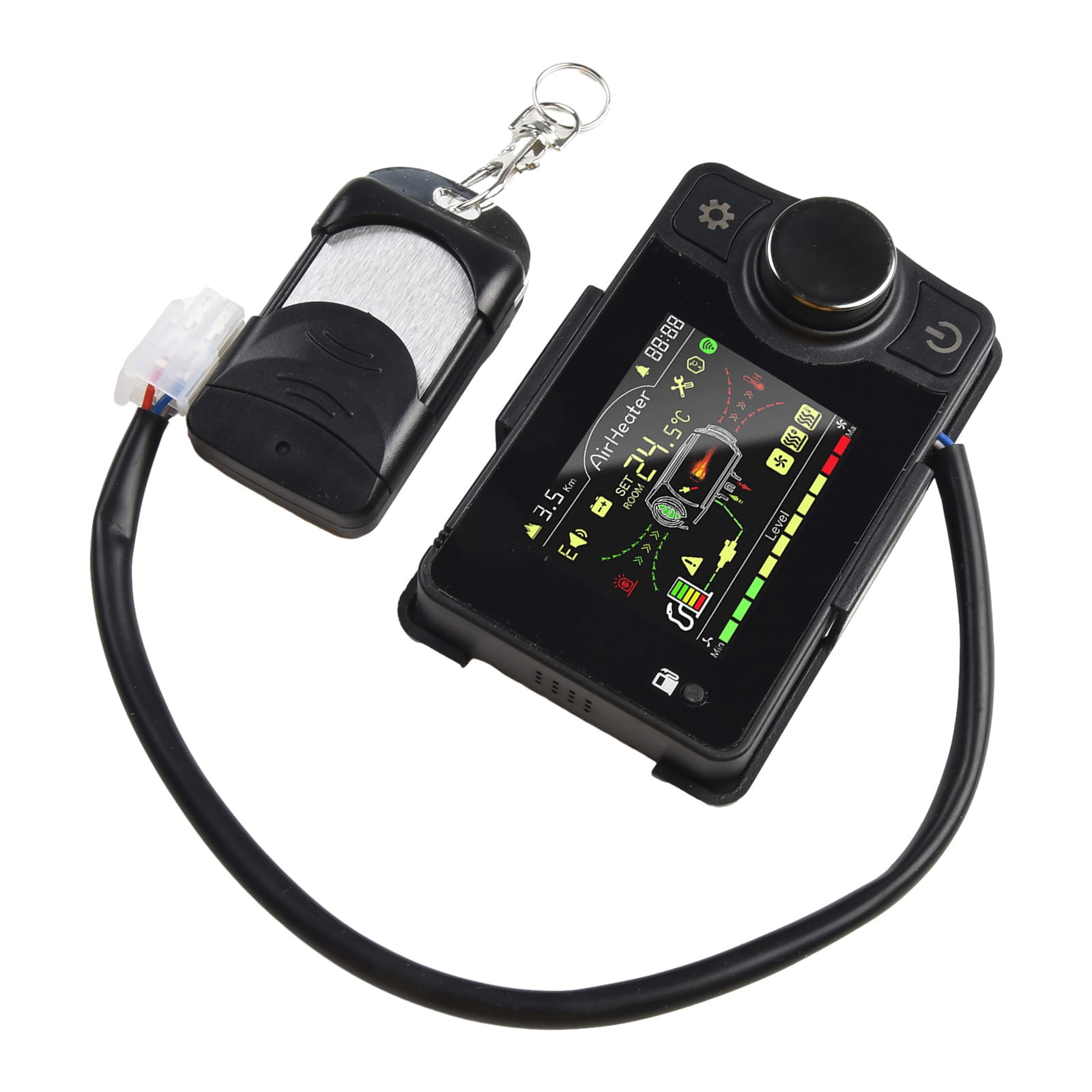 SPRING Parking Controller LCD Monitor Parts Plastic Remote Control ...