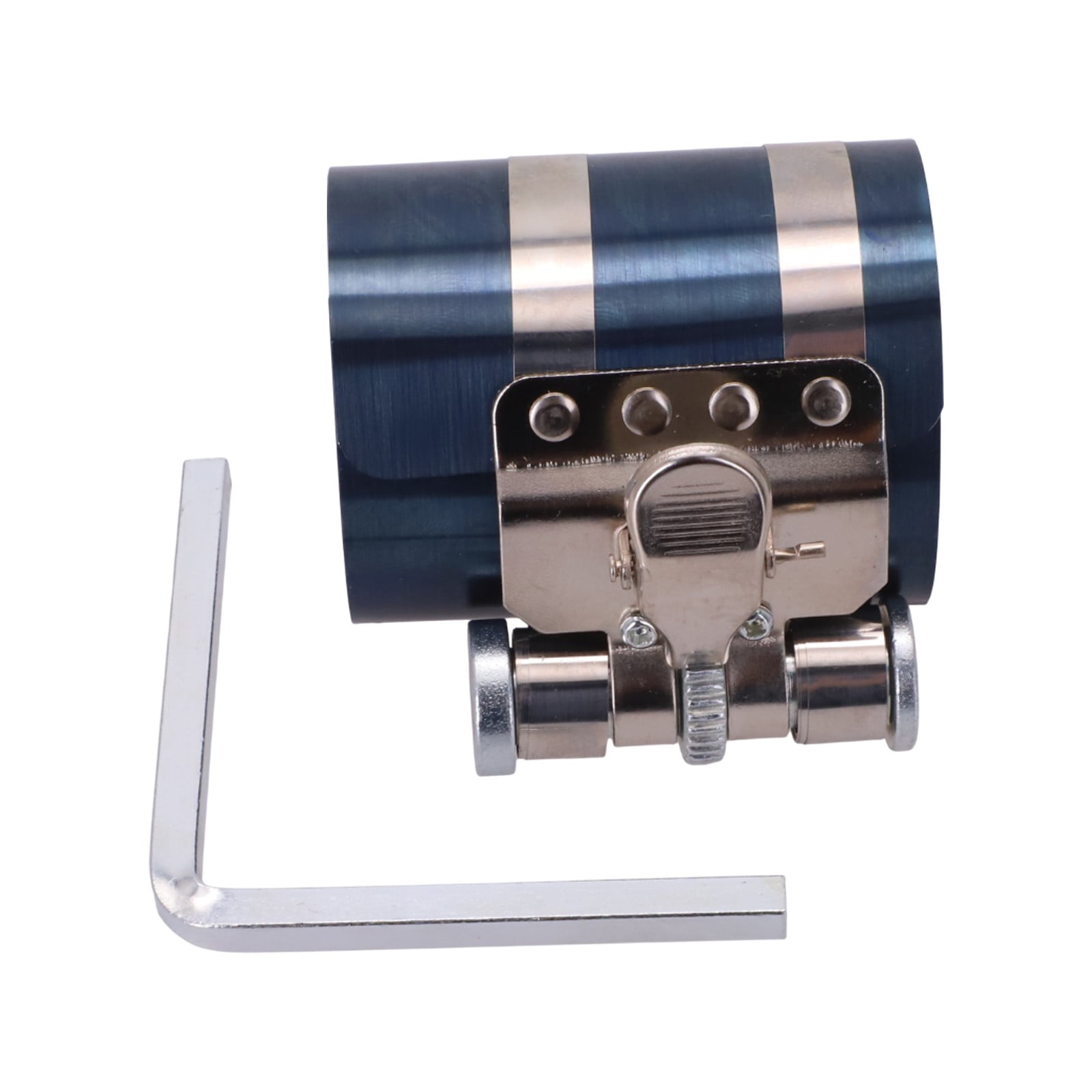 SPRING Piston Ring Compressor Adjustable Ratchet Piston Installer Tool ...