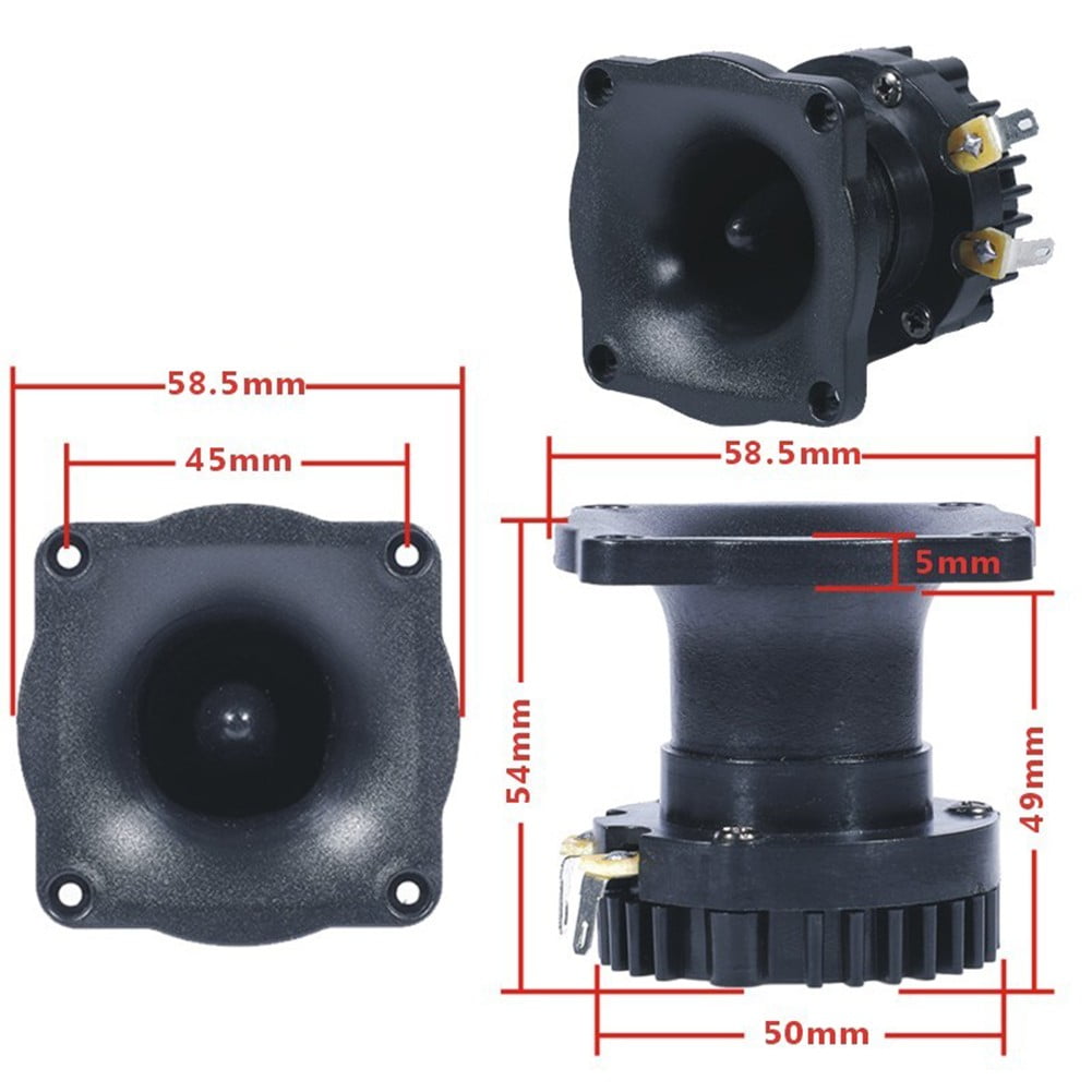 SPRING Portable Ti Film Tweeter 60W with Wide Frequency Range for ...