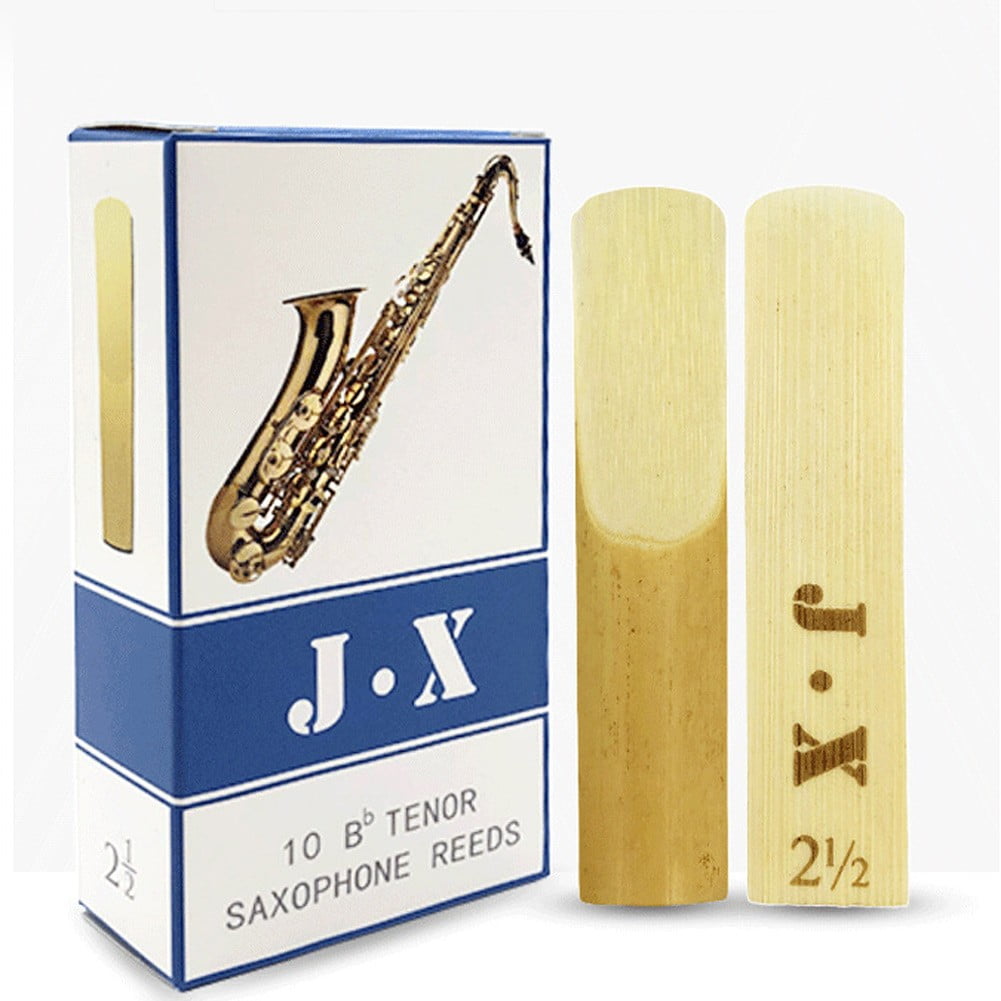 SPRING Premium Saxophone Reeds Strength 2.5 10 Pack for Alto Soprano ...