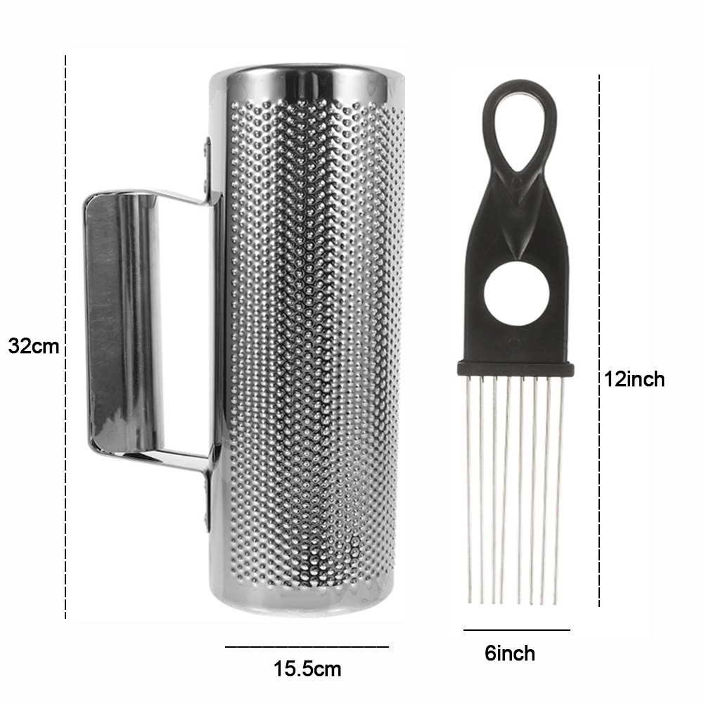 SPRING Premium Stainless Steel Latin Percussion Guiro Instrument with ...