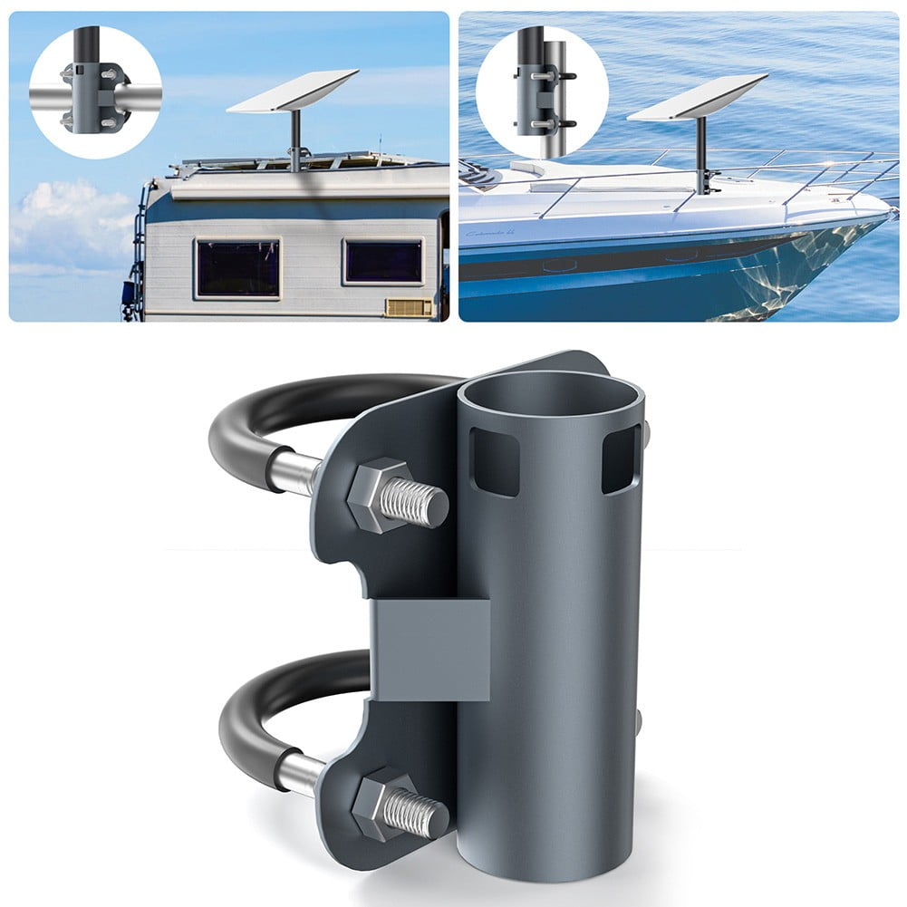 SPRING RV Mounting U-Bracket For StarLink V2/V3 Roof Mast To Pole Pipe ...