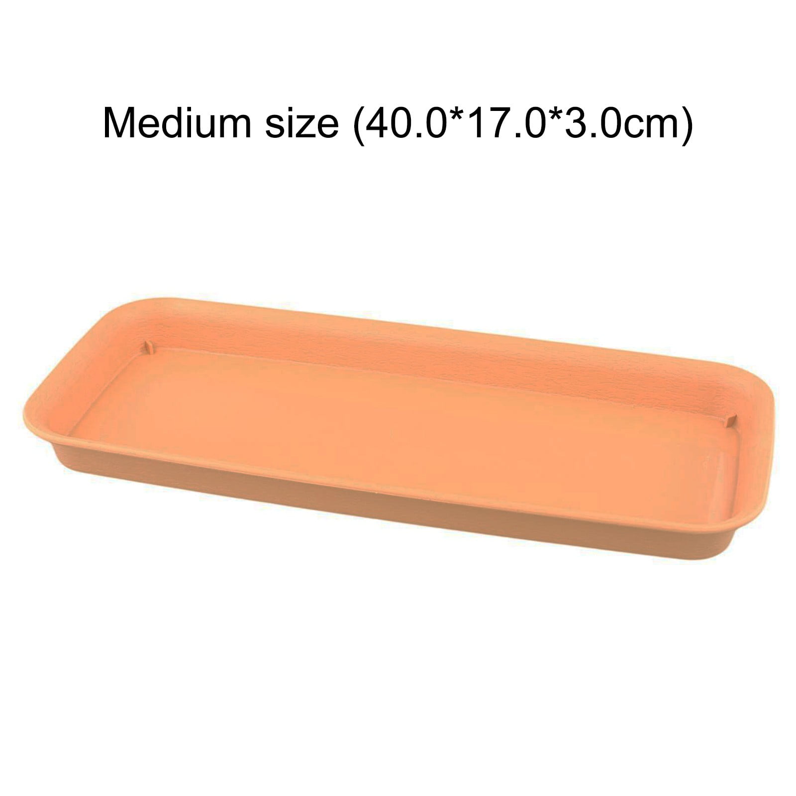 SPRING Rectangle Resin Plant Saucer Drip Trays Protect Your Indoor ...