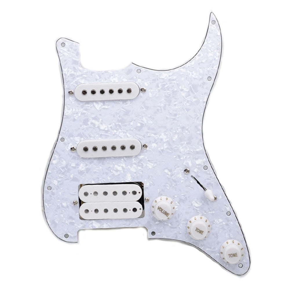 SPRING SSH Pickguard Set Loaded Prewired Electric Guitar Pickguard ...