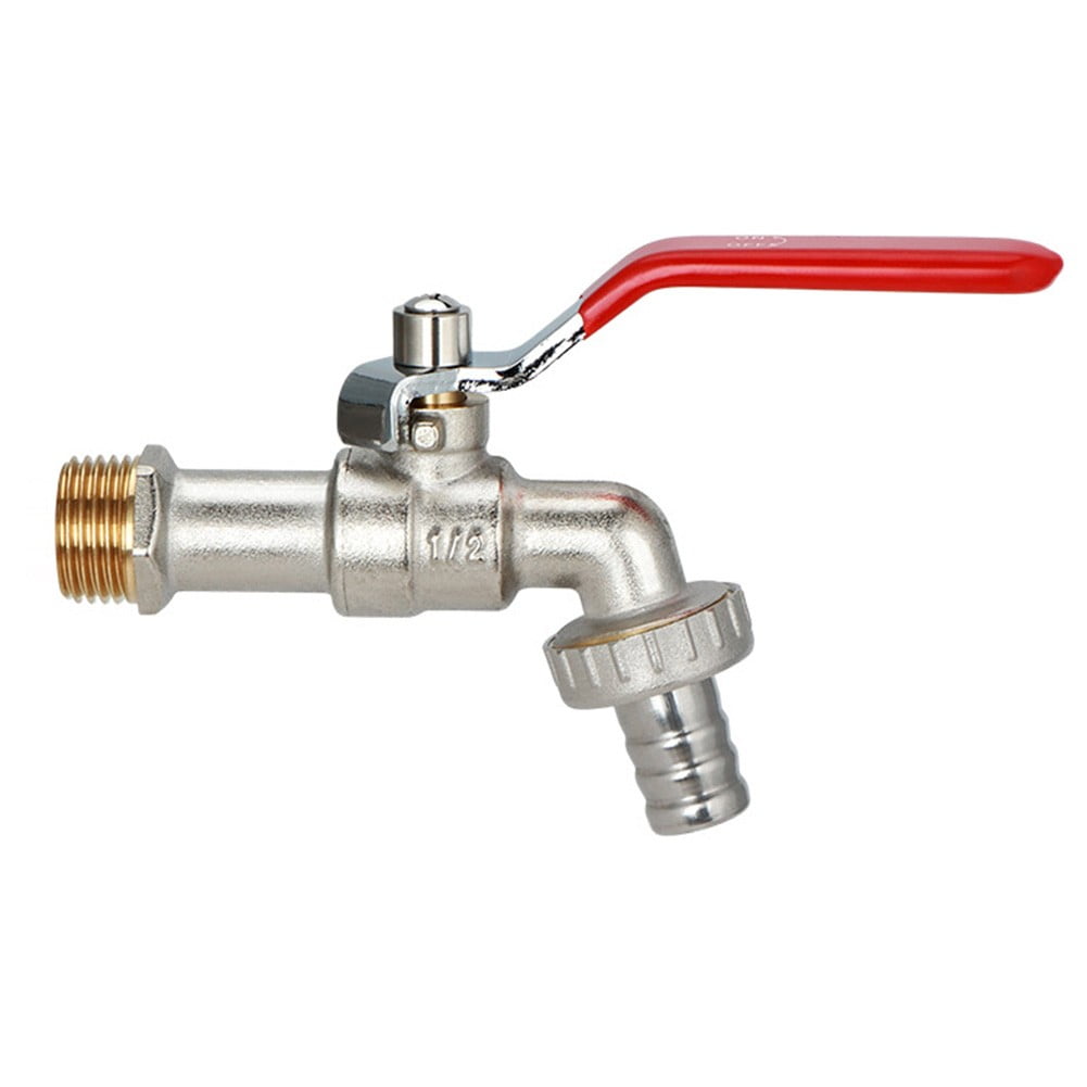 SPRING Single Long Handle Tap Brass Water Faucet Antifreeze Outdoor ...