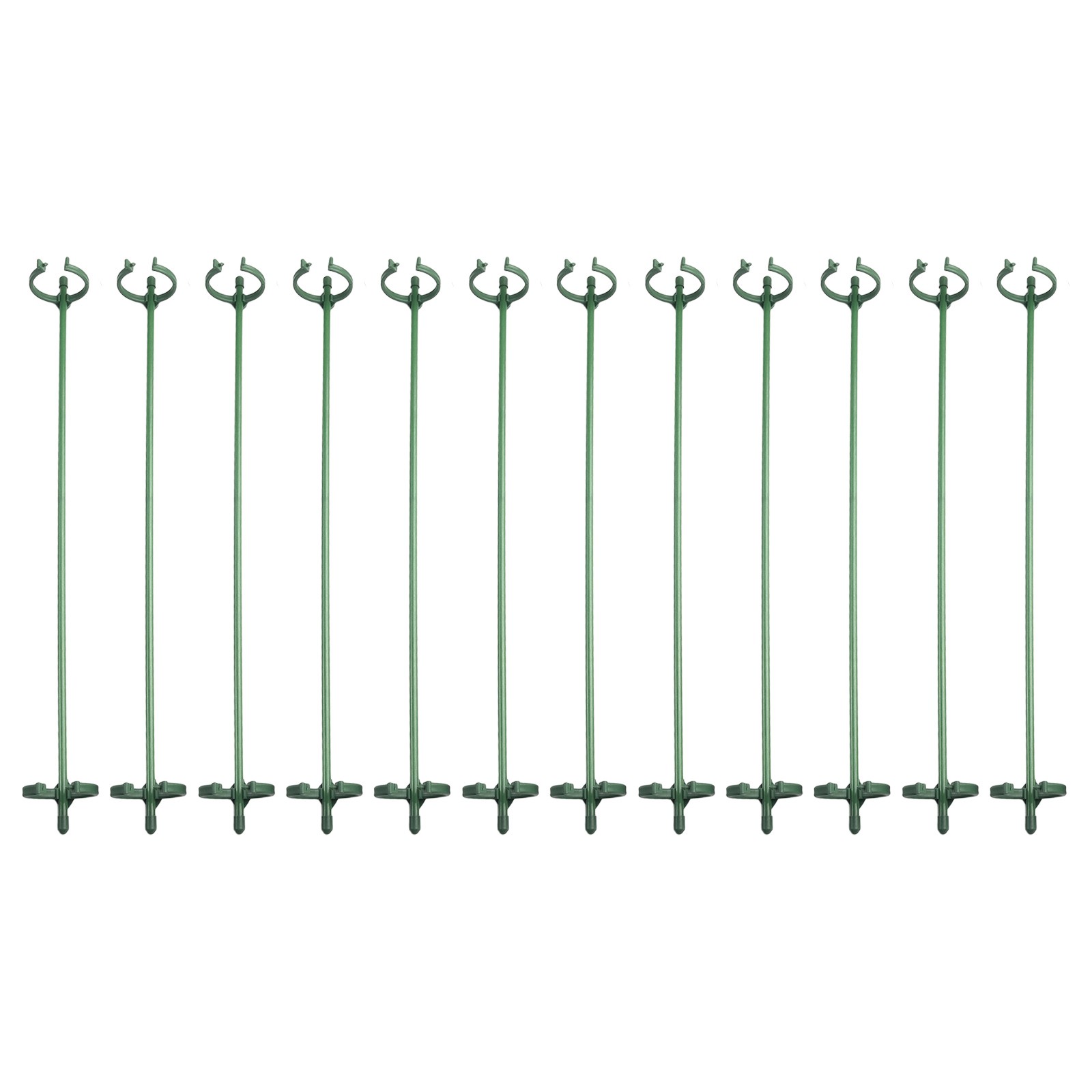 SPRING Small Retaining Buckles Plant Stakes Large Garden Rings Flower ...