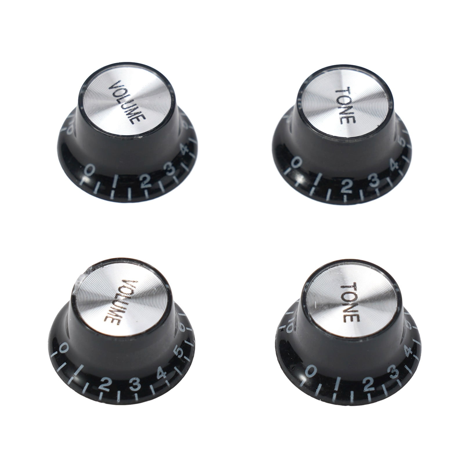 SPRING Sturdy Lightweight Portable Knobs Guitar 2 Volumes & 2 Tone ...