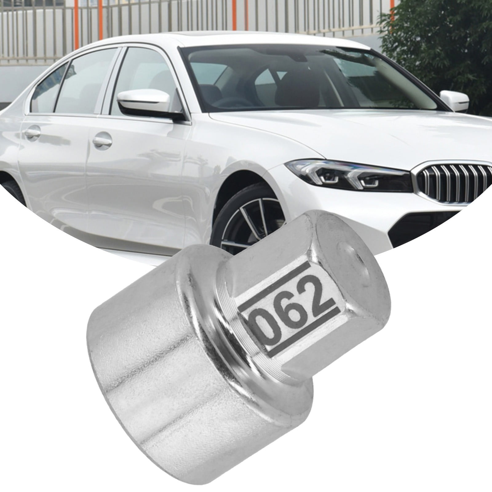 SPRING Tire Wheel Lock Theft Screw Bolt 62 Key Socket For Bmw F20/F21 ...