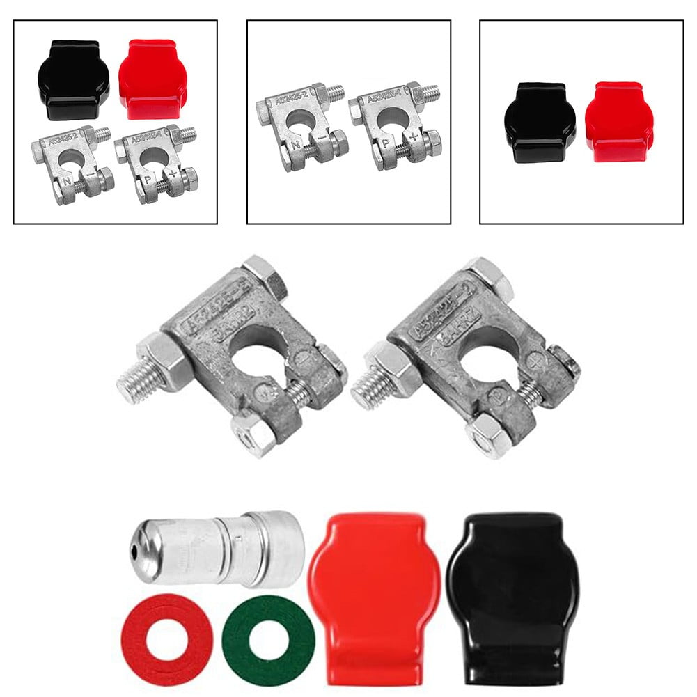 SPRING Top Post Battery Terminal Battery Terminal and Cover Kit for ...