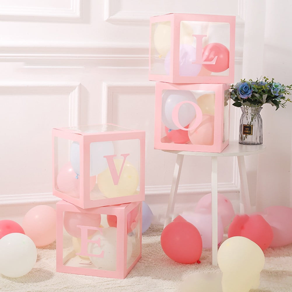 SPRING Transparent Balloon Box Love Letter Confession Party Scene ...