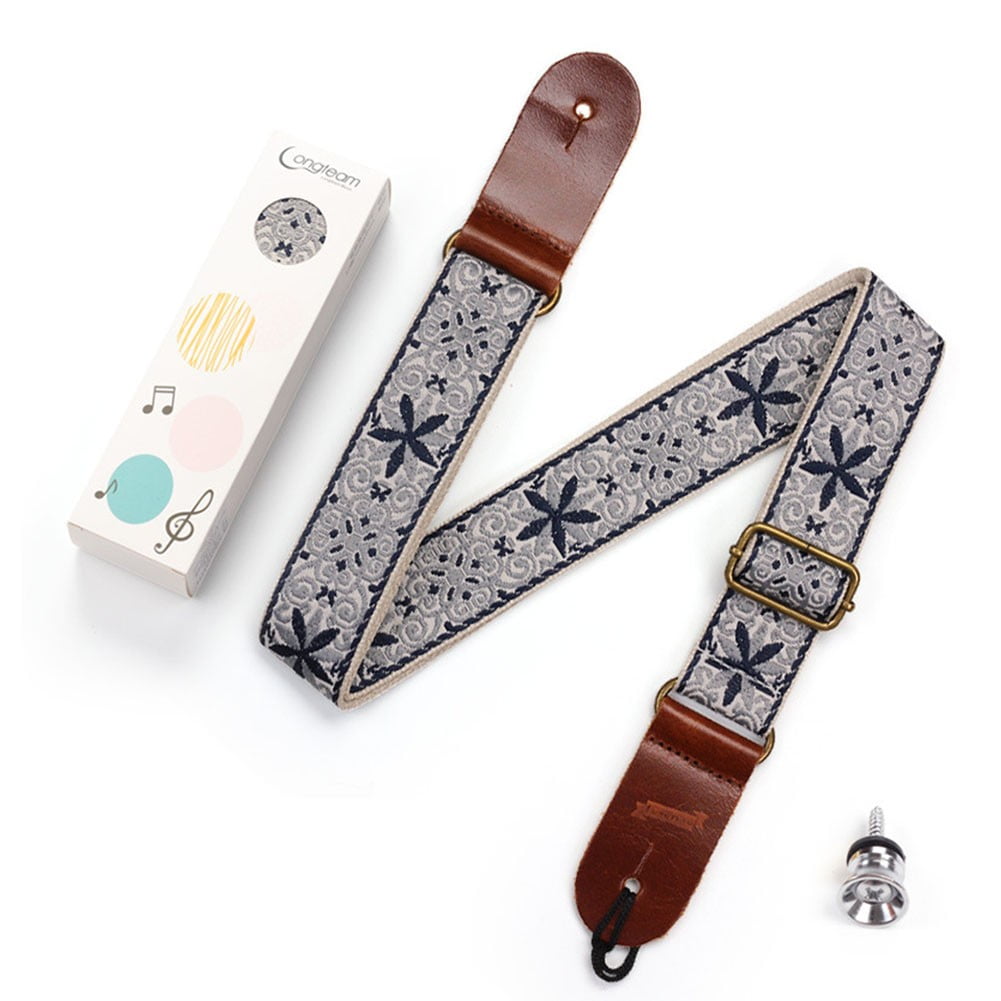 SPRING Ukulele Strap Embroidery Style Small Guitar Strap With Strap ...