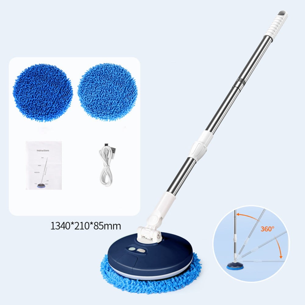 SPRING Wireless Electric Spin Mop Cleaner Automatic 2 In 1 Car Windows ...