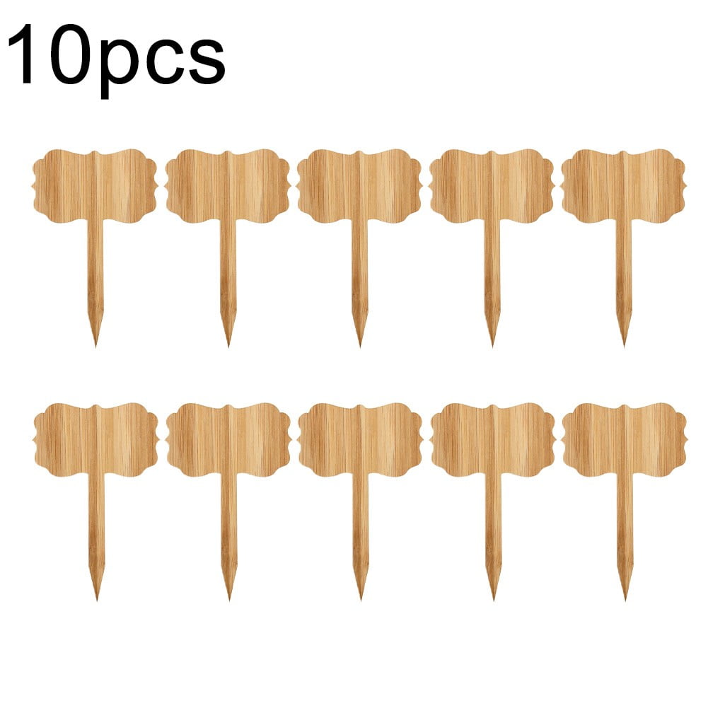 SPRING Wooden Plant Signage Label Potted Plants Garden Plant Landscape ...