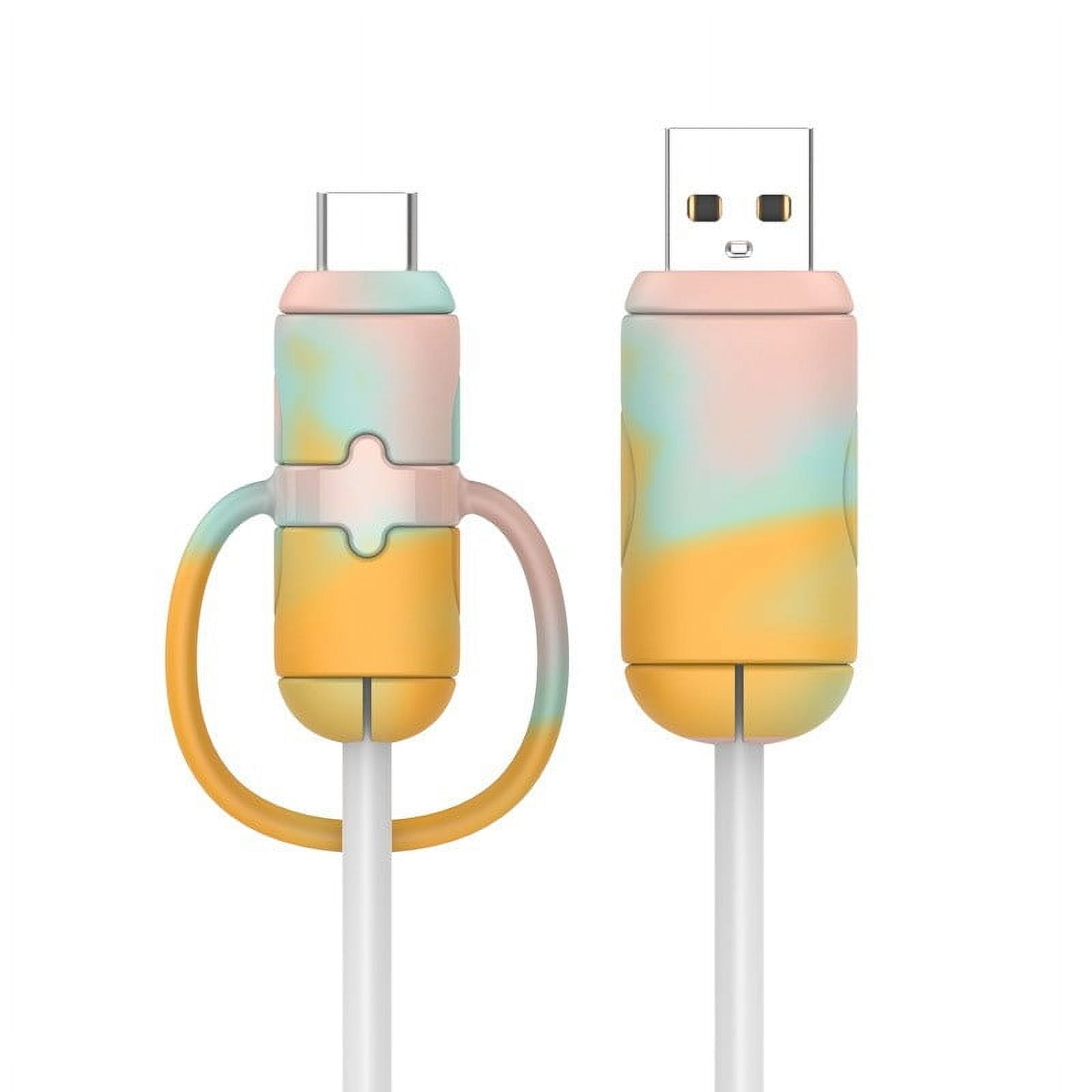 SPRING for Sturdy Silicone Cable Protector: Anti-Break Sleeve for All ...