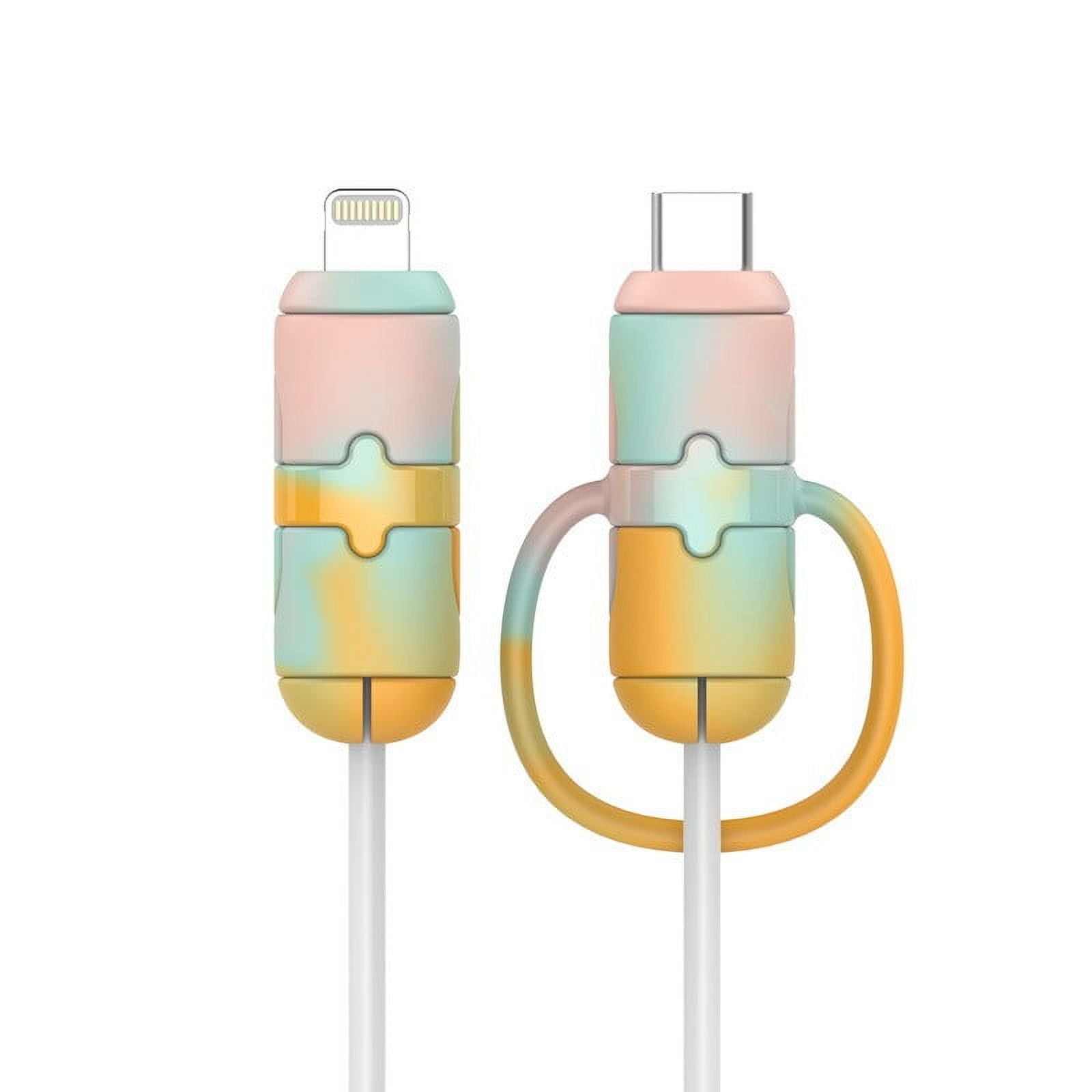 SPRING for Sturdy Silicone Cable Protector: Anti-Break Sleeve for All ...