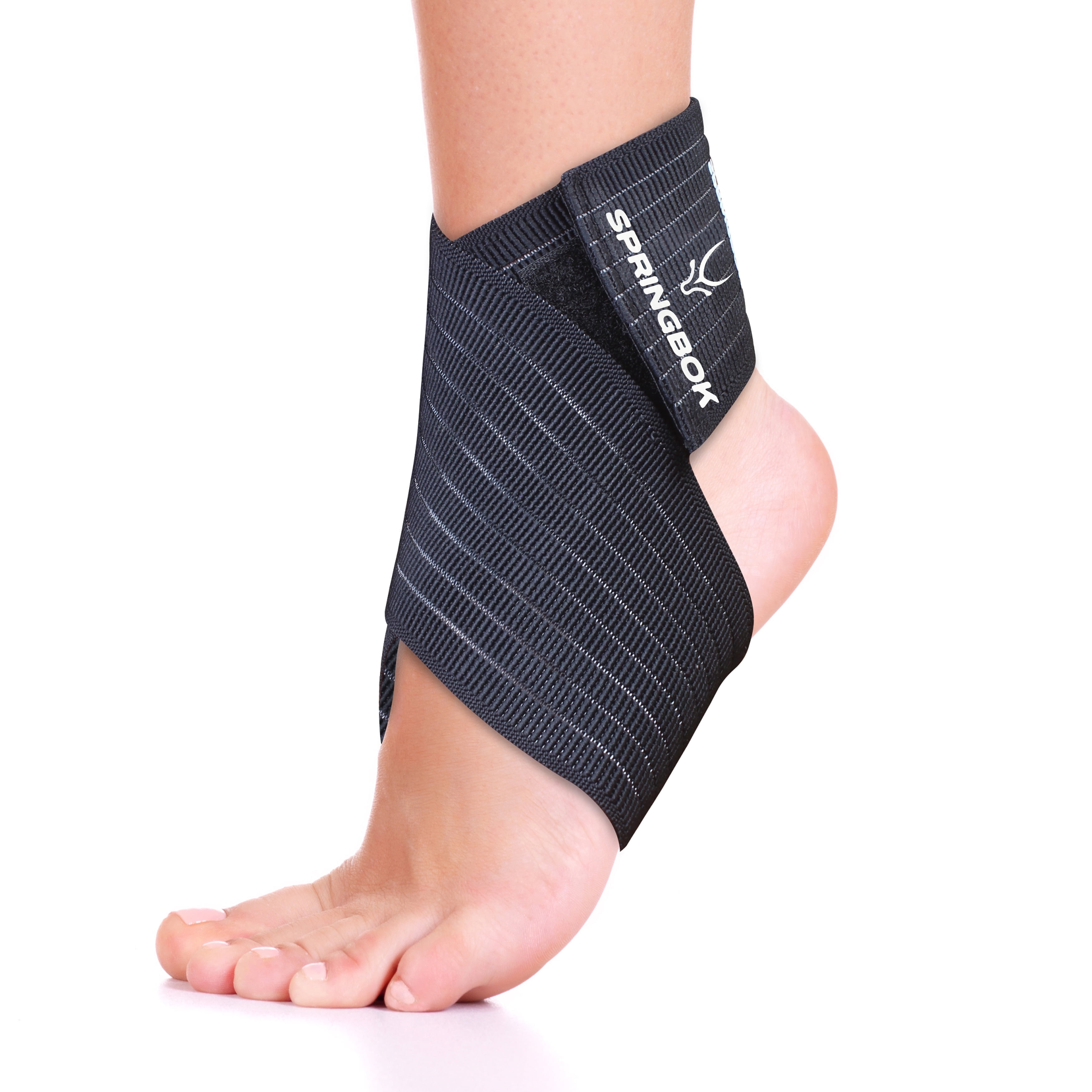 Springbok Adjustable Ankle Support Wrap for Men & Women – for Sprained ...