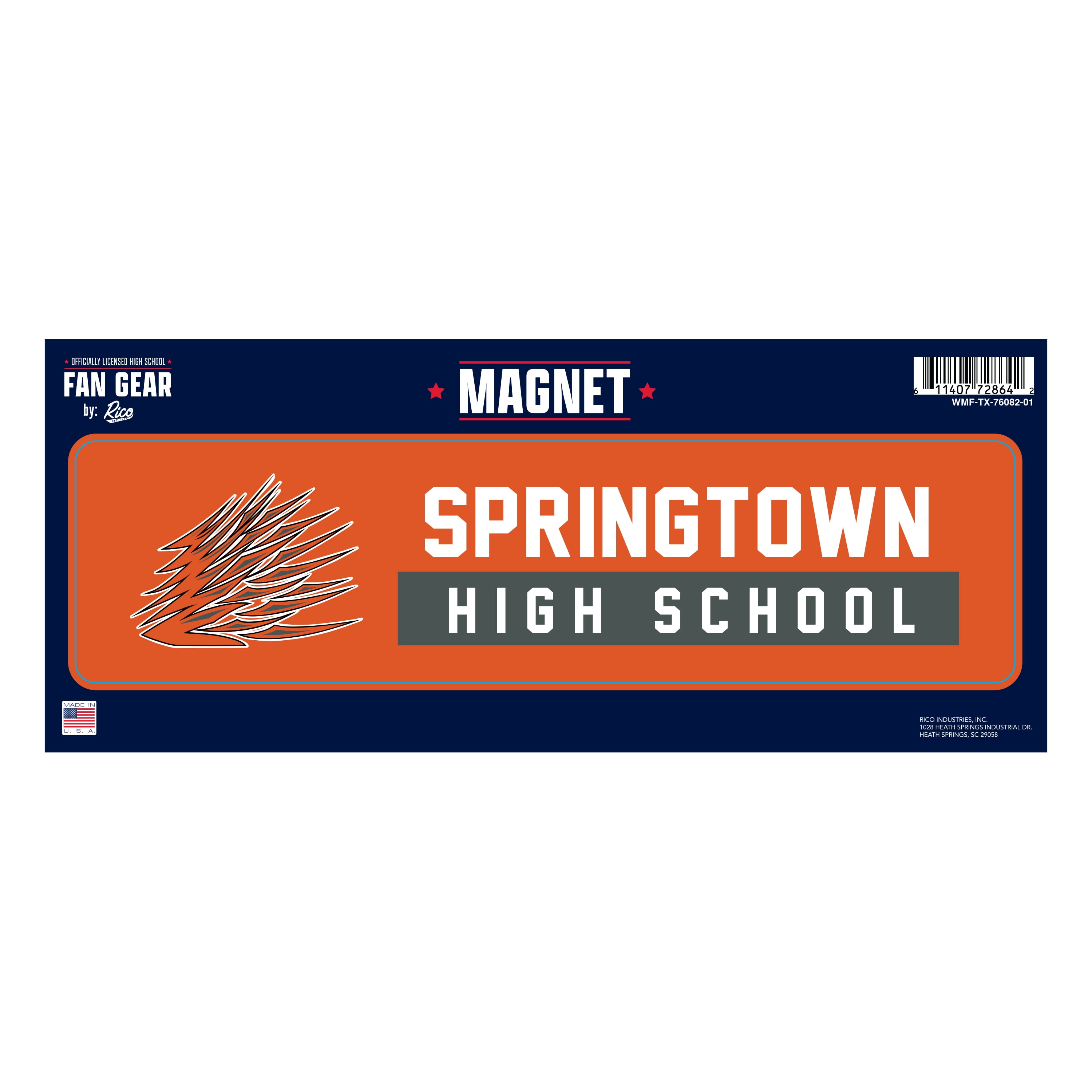SPRINGTOWN HIGH SCHOOL 4” x 10” MAGNET - Walmart.com