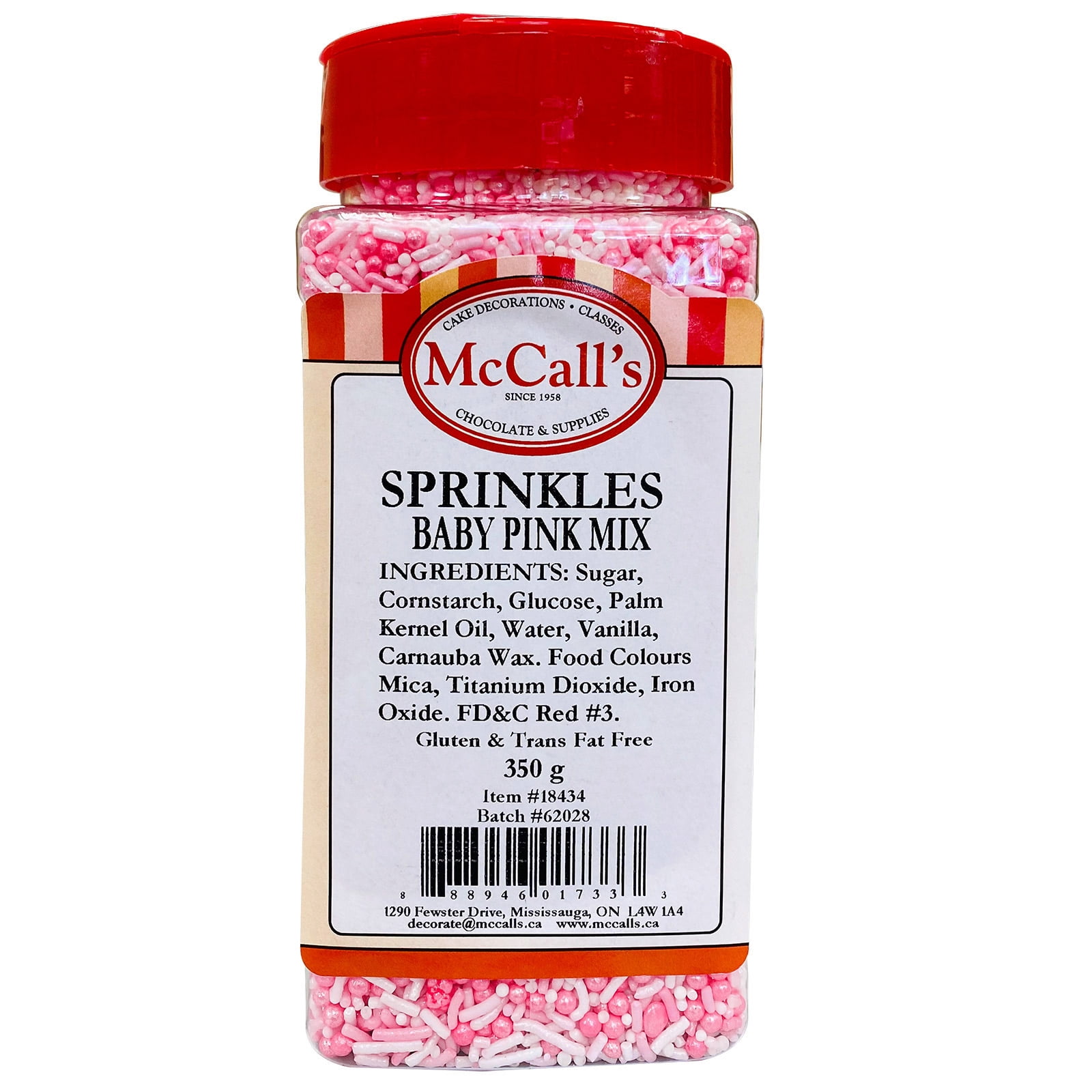SPRINKLES BABY PINK MIX 350 G - Walmart.com