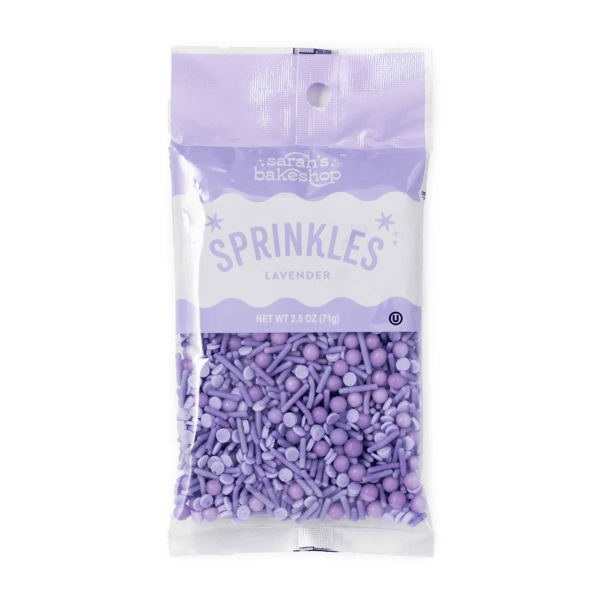 Sarah's Bakeshop Sprinkle Bag Purple Lavender 2.5oz - Walmart.com