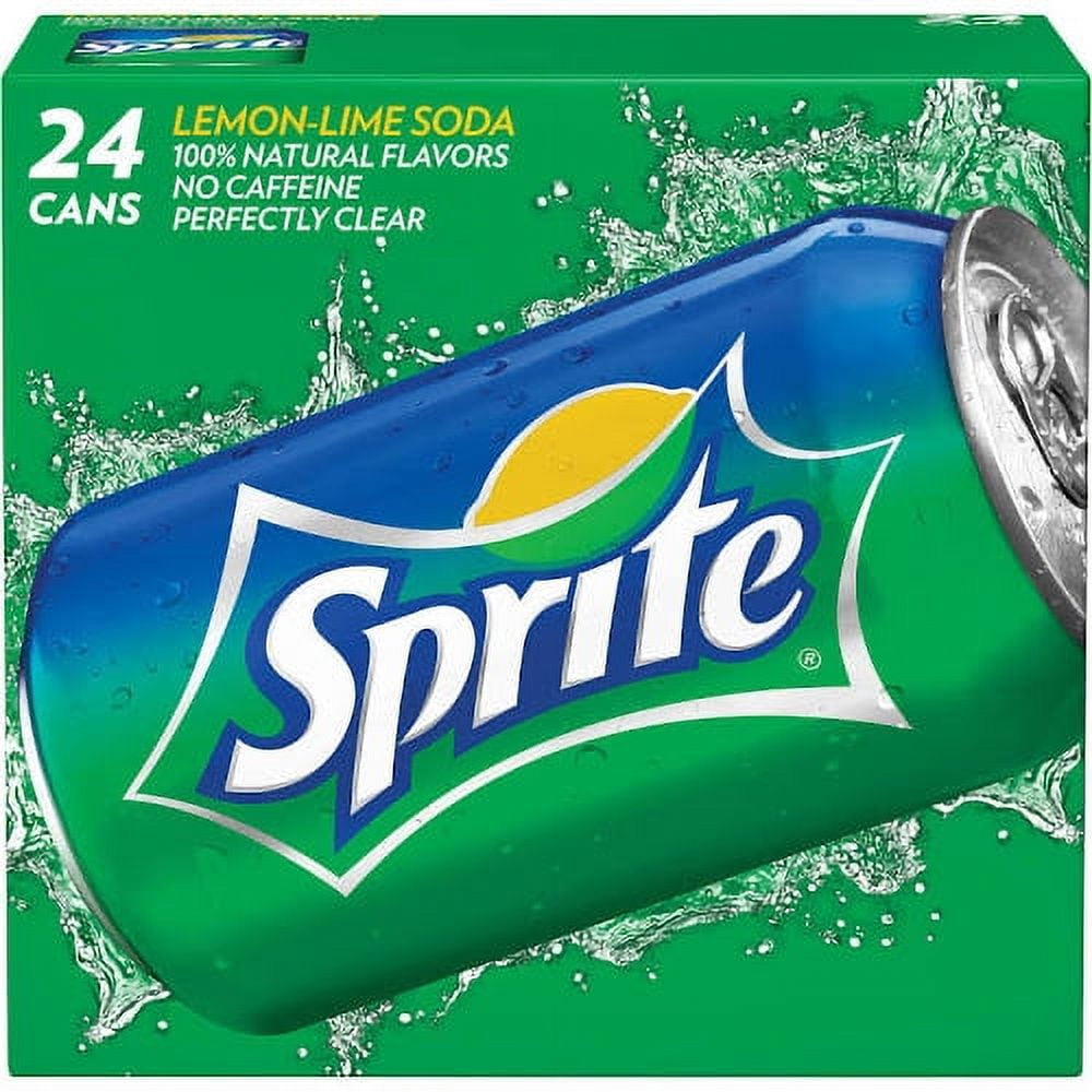 Sprite Soda Pop, 355ml x 24 Cans - Walmart.com