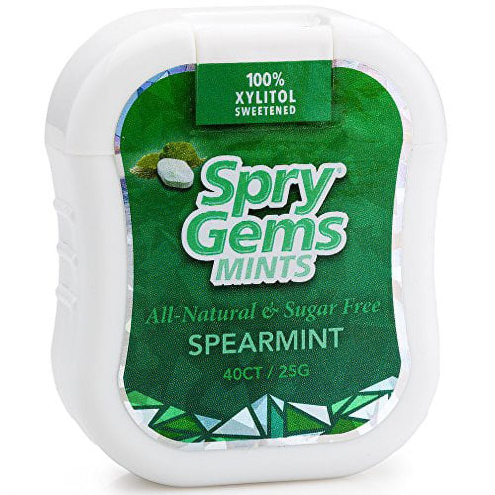 SPRY MINTS GEMS SPEARMINT-40 PC -Pack of 6 - Walmart.com