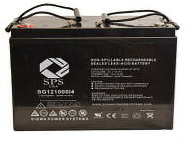 SPS Brand 12V 100Ah Replacement Battery (SG121000i4) for 21st Century ...