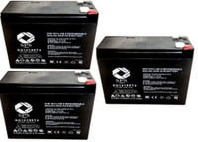 SPS Brand 12V 10Ah Replacement Battery (SG12100T2) for Electric Scooter ...
