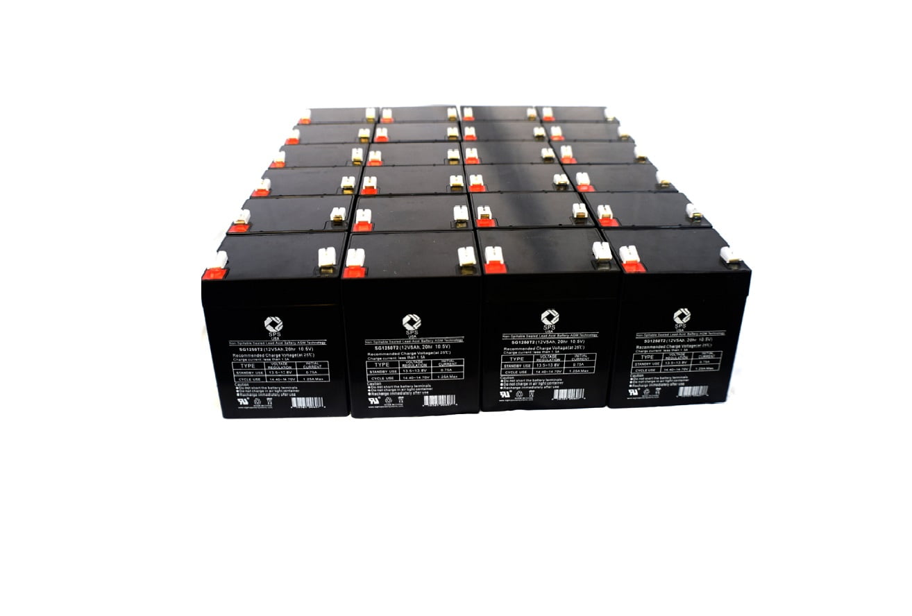 SPS Brand 12V 5 Ah Replacement Battery (SG1250T2) for APC SUM48RMXLBP2U ...
