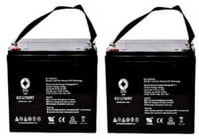 SPS Brand 12V 75Ah Replacement Battery (SG12750RT) for Pace Saver Scout ...