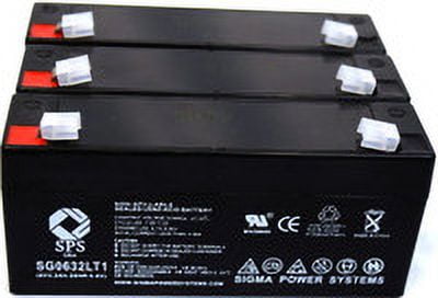 SPS Brand 6 V 3.2 Ah Replacement Battery (SG0632LT1) with Terminal LT1 ...