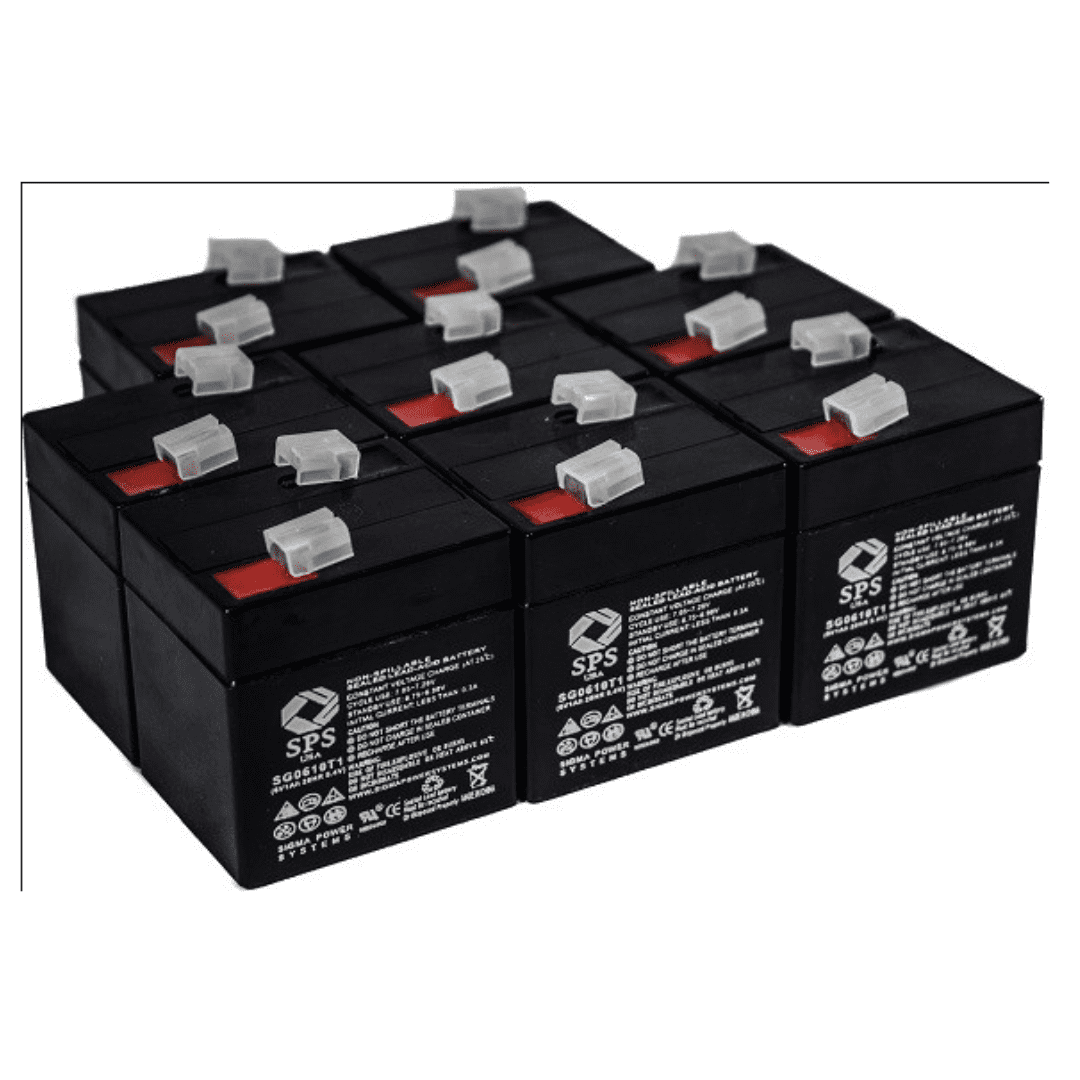 SPS Brand 6V 1 Ah (Terminal T1) Replacement battery (SG0610T1) for ...