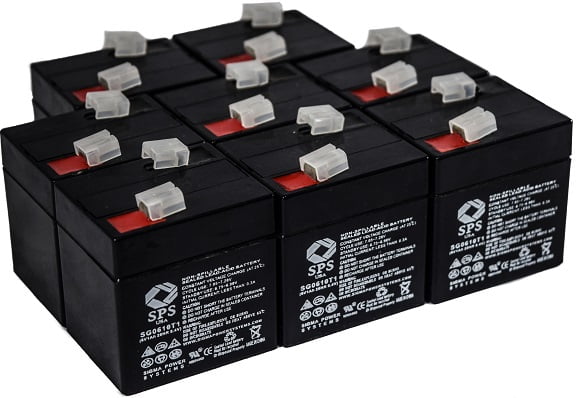 SPS Brand 6V 1 Ah (Terminal T1) Replacement battery (SG0610T1) for ...