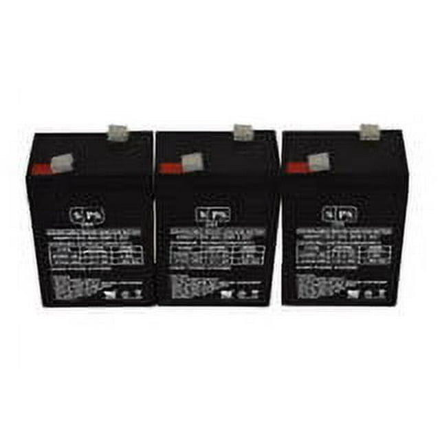 SPS Brand 6V 4.5 Ah Emergency Lights Replacement Battery (SG0645T1) for ...