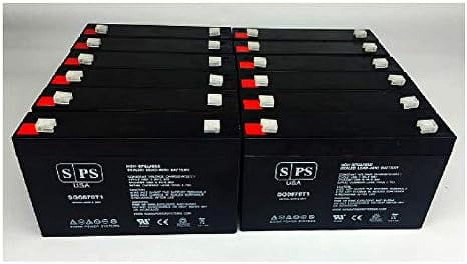 SPS Brand 6V 7 Ah Replacement Battery (SG0670T1) for 6V Audi R8 Spyder ...
