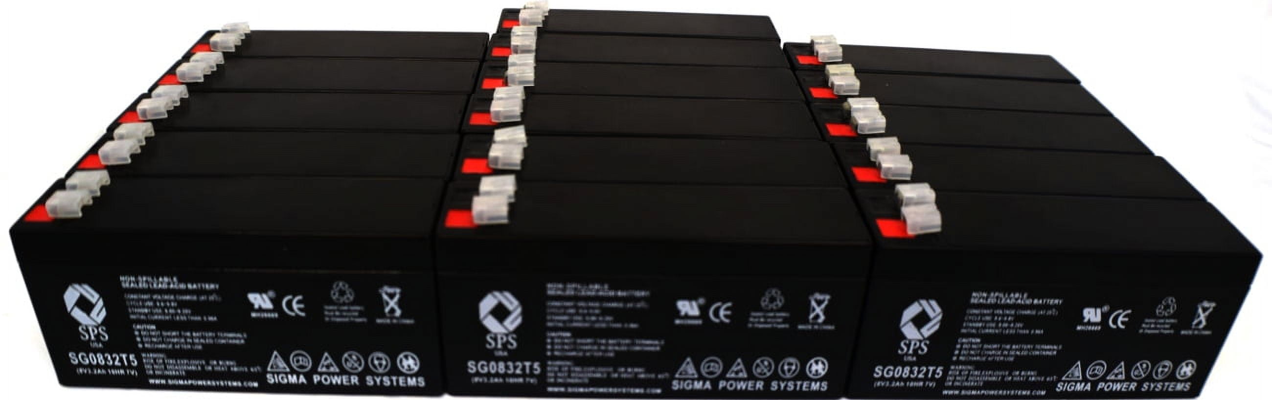 SPS Brand 8V 3.2 Ah Replacement battery (SG0832T1) for Health-O-meter ...