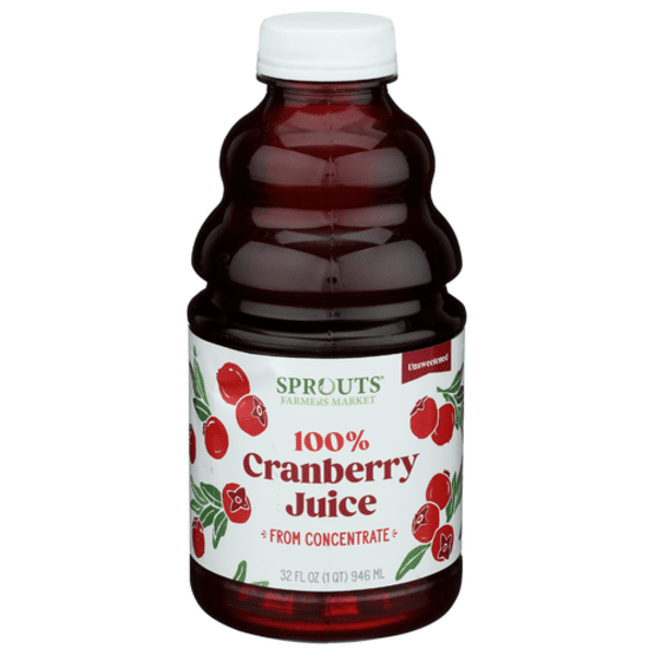 SPT 100% Cranberry Juice from Concentrate 32 fl oz - Pack of 2 ...
