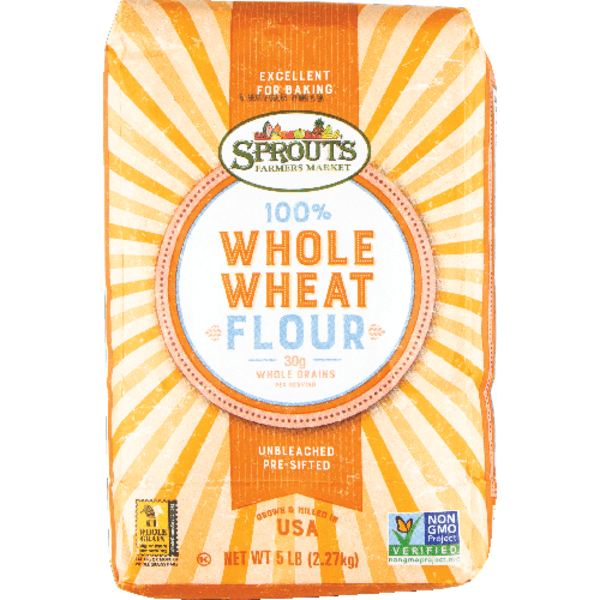 SPT 100% Whole Wheat Flour 5 lb - Pack of 3 - Walmart.com