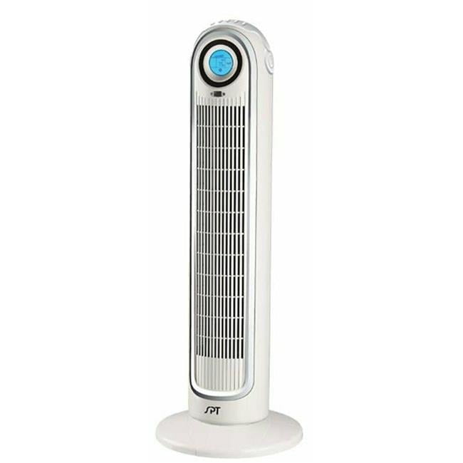 SPT Appliance Sunpentown Remote Controlled Tower Fan with Ionizer ...