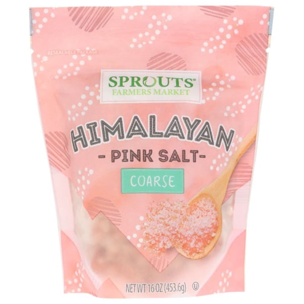 SPT Coarse Himalayan Pink Salt 16 oz - Walmart Business Supplies
