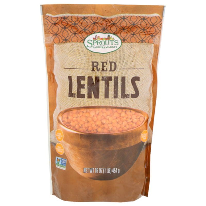 SPT Dry Red Lentil Beans 16 oz - Walmart.com