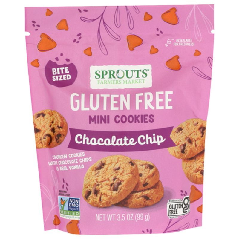 2X - SPT Gluten Free Mini Chocolate Chip Cookies 3.5 oz - Walmart.com