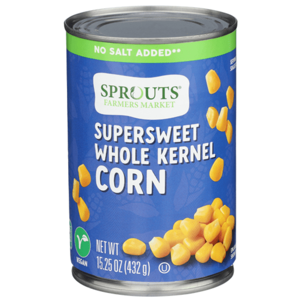 SPT No Salt Added Canned Sweet Whole Kernel Corn 15.25 oz can - Walmart.com