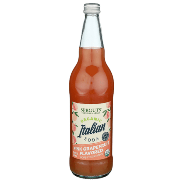 SPT Organic Pink Grapefruit Italian Soda 25.4 fl oz - Pack of 3 ...