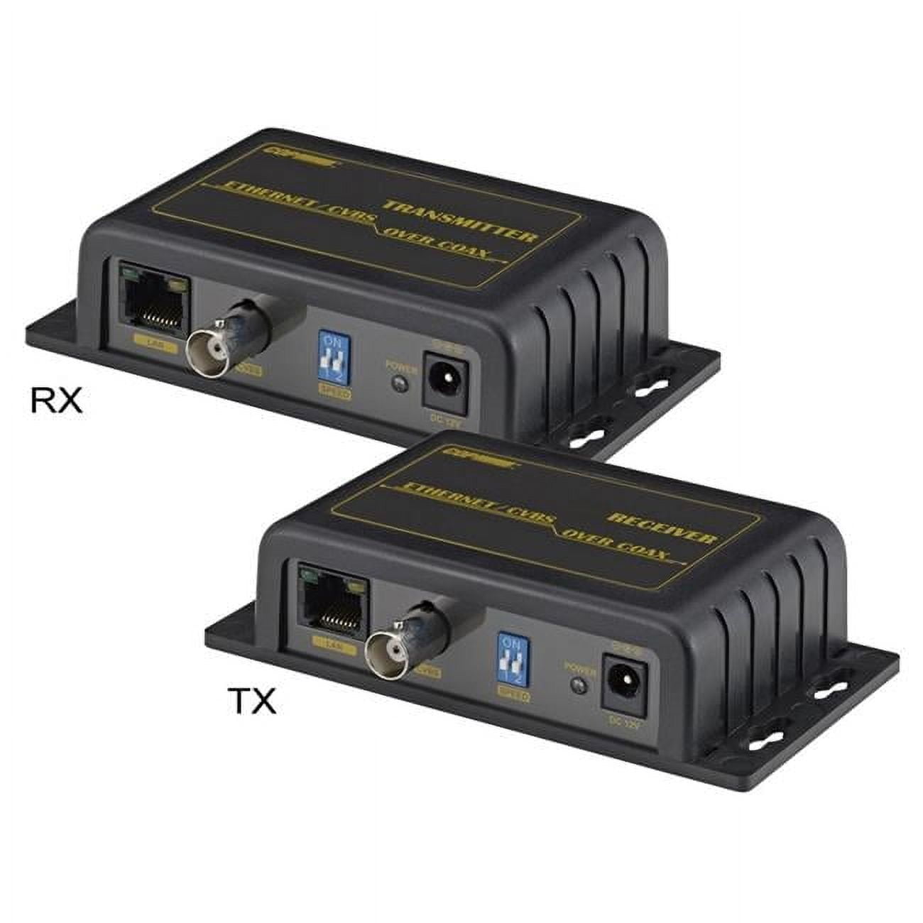 SPT Security Systems Ethernet & CVBS Coaxial Transceiver with Video ...