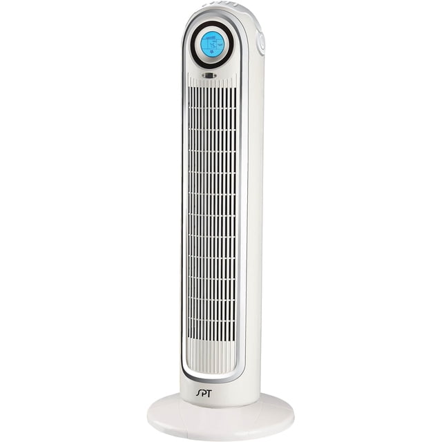 SPT Sunpentown Remote Controlled Tower Fan with ION - Walmart.com