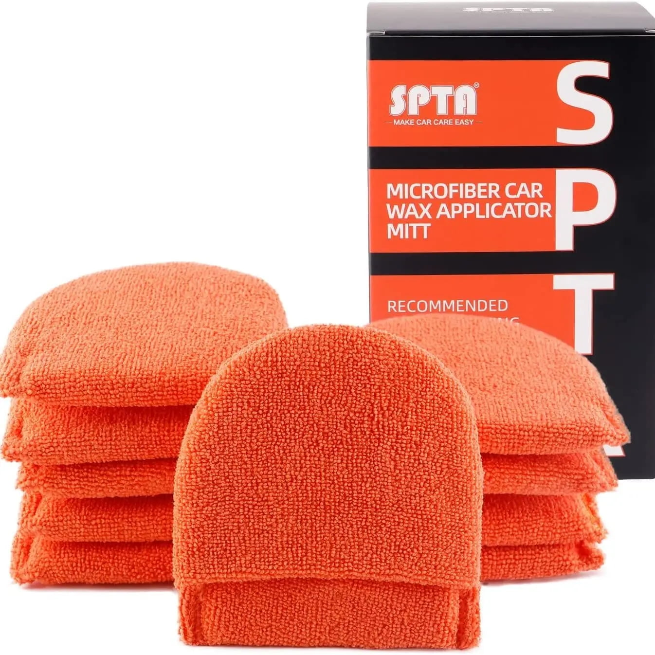 SPTA Microfiber applicator pad, Microfiber Sponge, 10Pcs Ultra-Soft ...