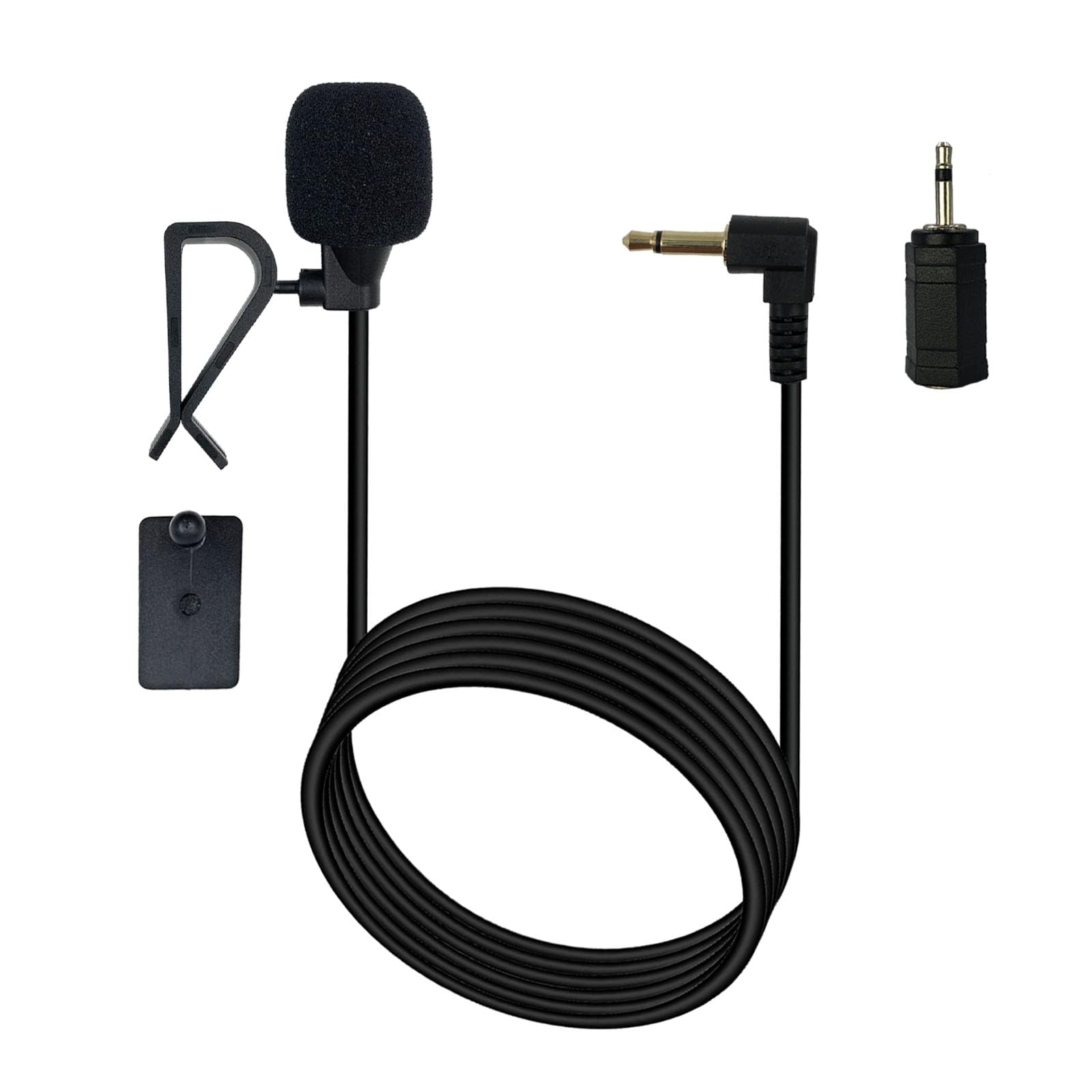 SPTSSWET Universal Car Microphone 3.5mm External Assembly Mic Stereo ...