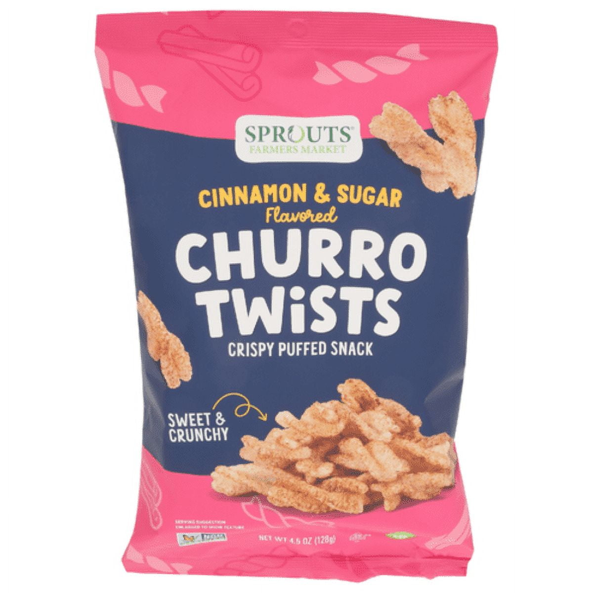 SPTs Cinnamon & Sugar Flavored Churro Twists 4.5 oz - Pack of 5 ...